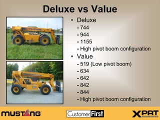 grua telescopica Mustang Telehandler 2010.ppt