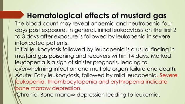 Mustard gas poisoning .By- Dr mohammadullah totakhil | PPT