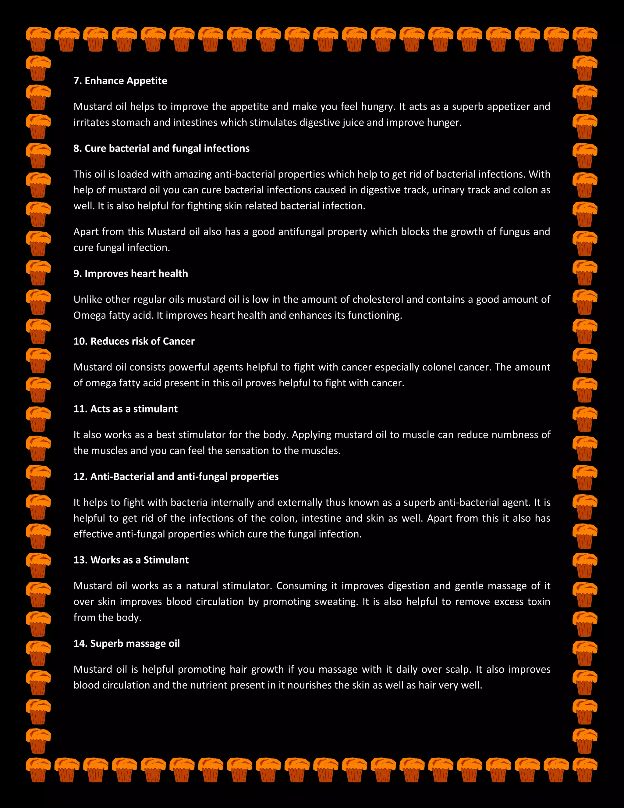 Mustard oil benefits | PDF