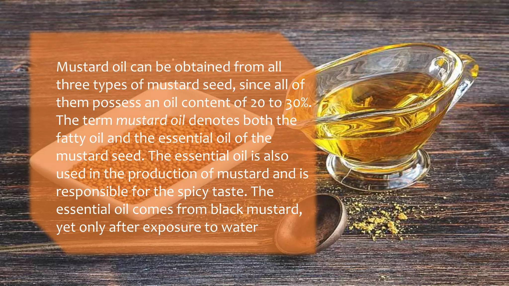 Mustard Oil Processing , Food Products Technology #oilseed | PDF