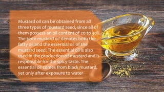 Mustard Oil Processing , Food Products Technology #oilseed | PDF