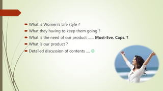 MUSTEVE Multivitamin for women | PPTX | Herbs and Supplements ...