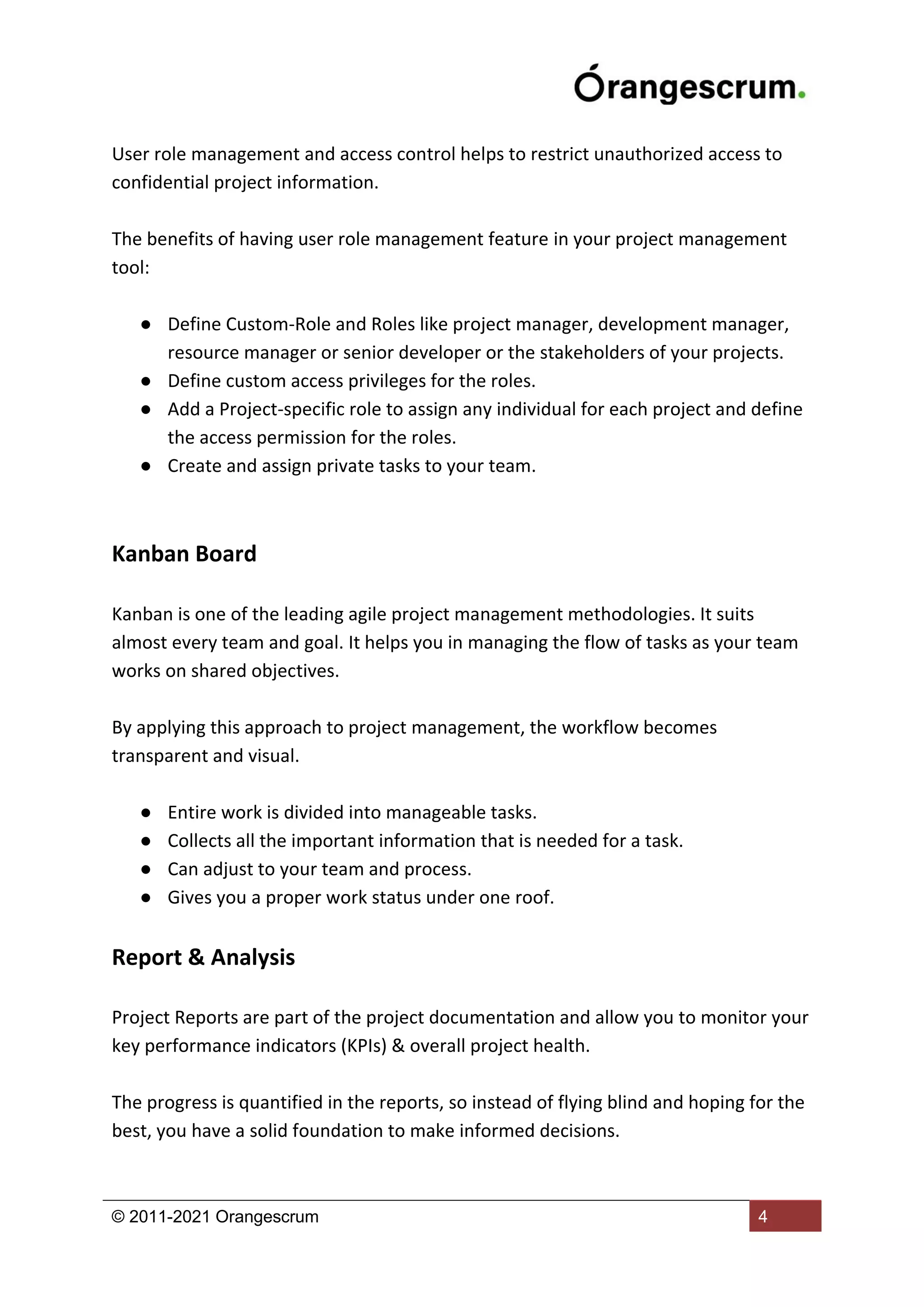 Must Have Features in a Project Management Software | PDF