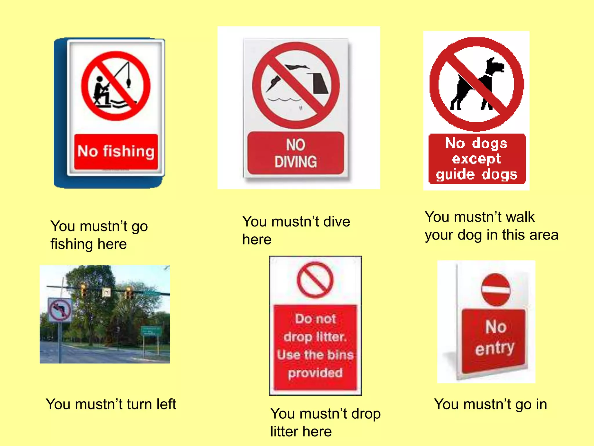 Mustn’t blog | PPT