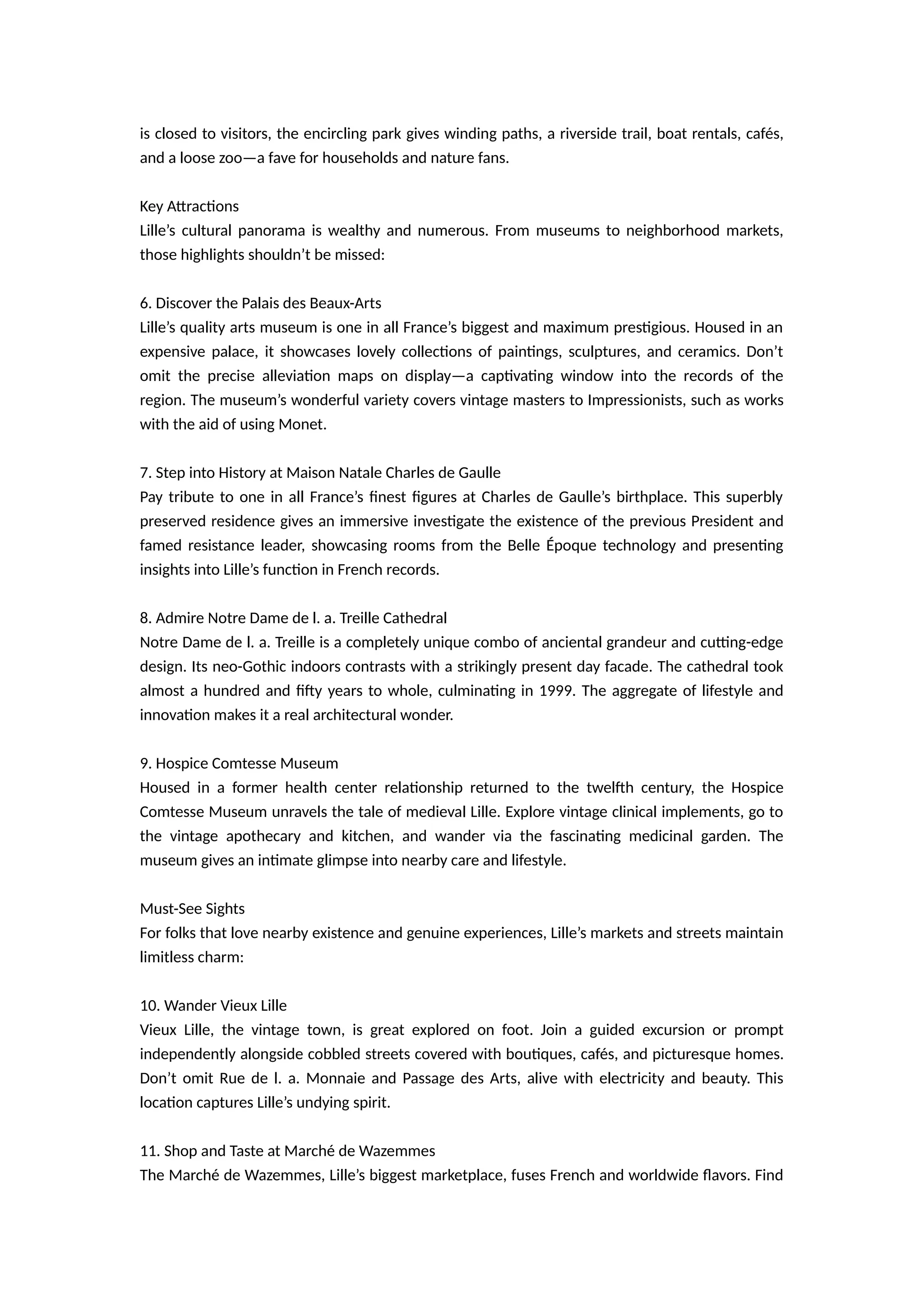 MustSee Sights in Lille：11 Key Things to Do.docx