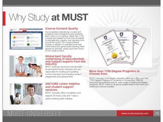 MUST University | PPT