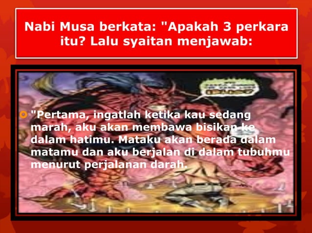 Musuh dan kawan syetan | PPT