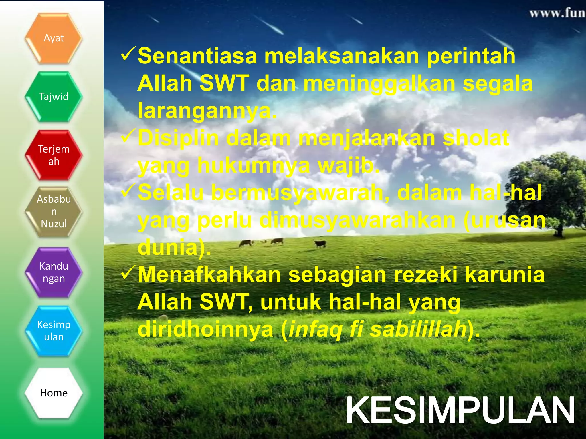 Musyawarah Dalam Islam | PPTX