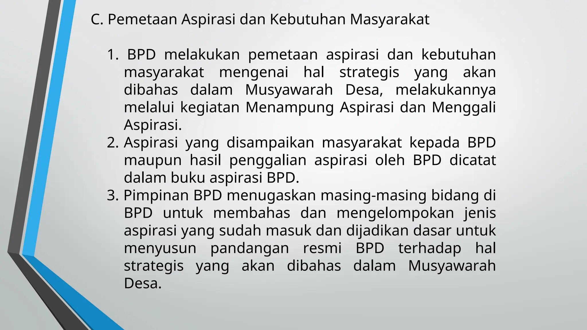 Musyawarah Desa_InHouse training BPD.ppt