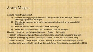 Musyawarah gugusdepan | PPTX