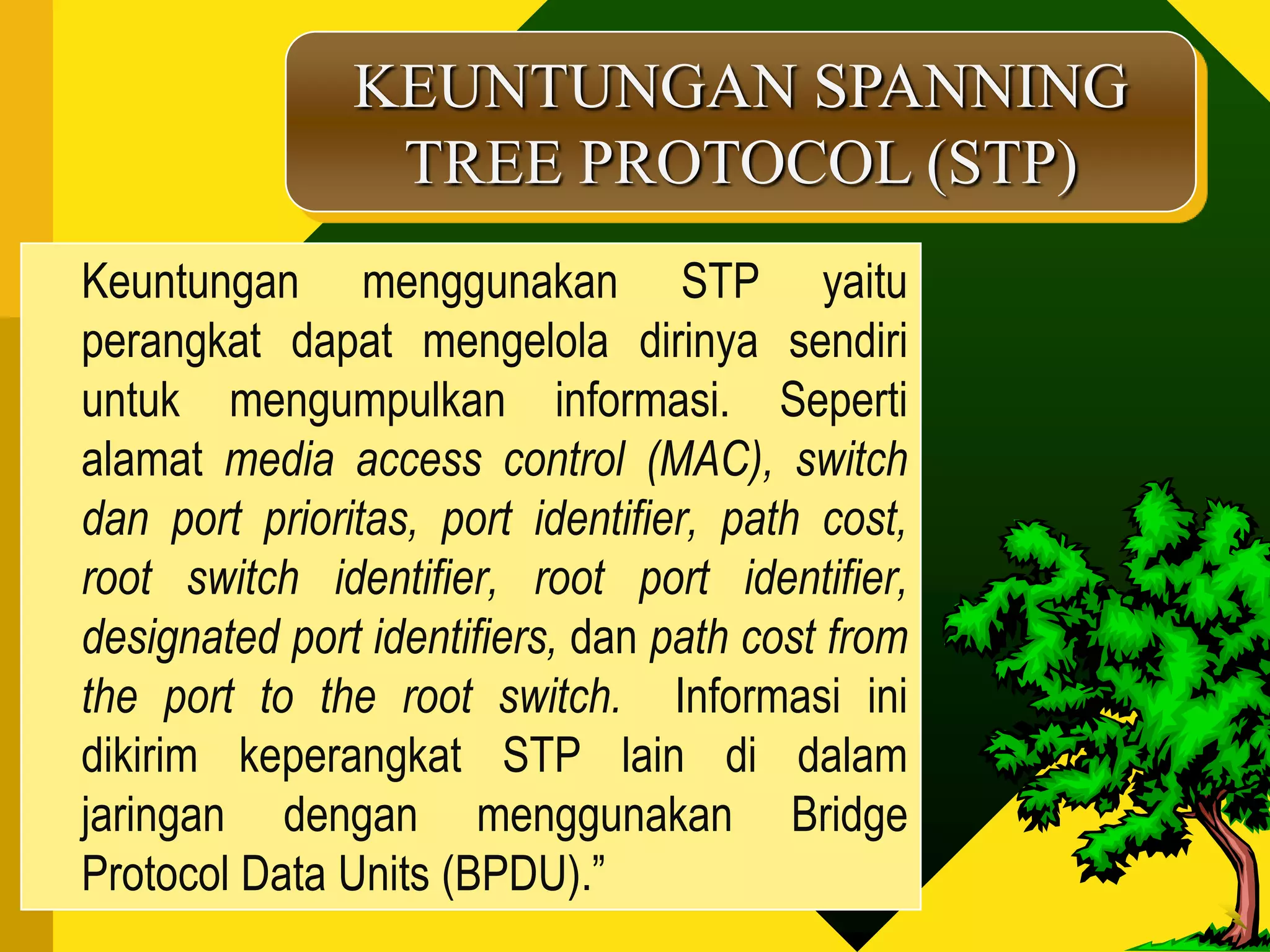 Spanning Tree Protocol | PPTX