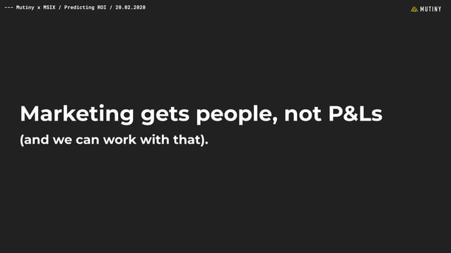 Henry Innis' and Dr Seyed Lajevardi's presentation at Mumbrella MSIX | PPT