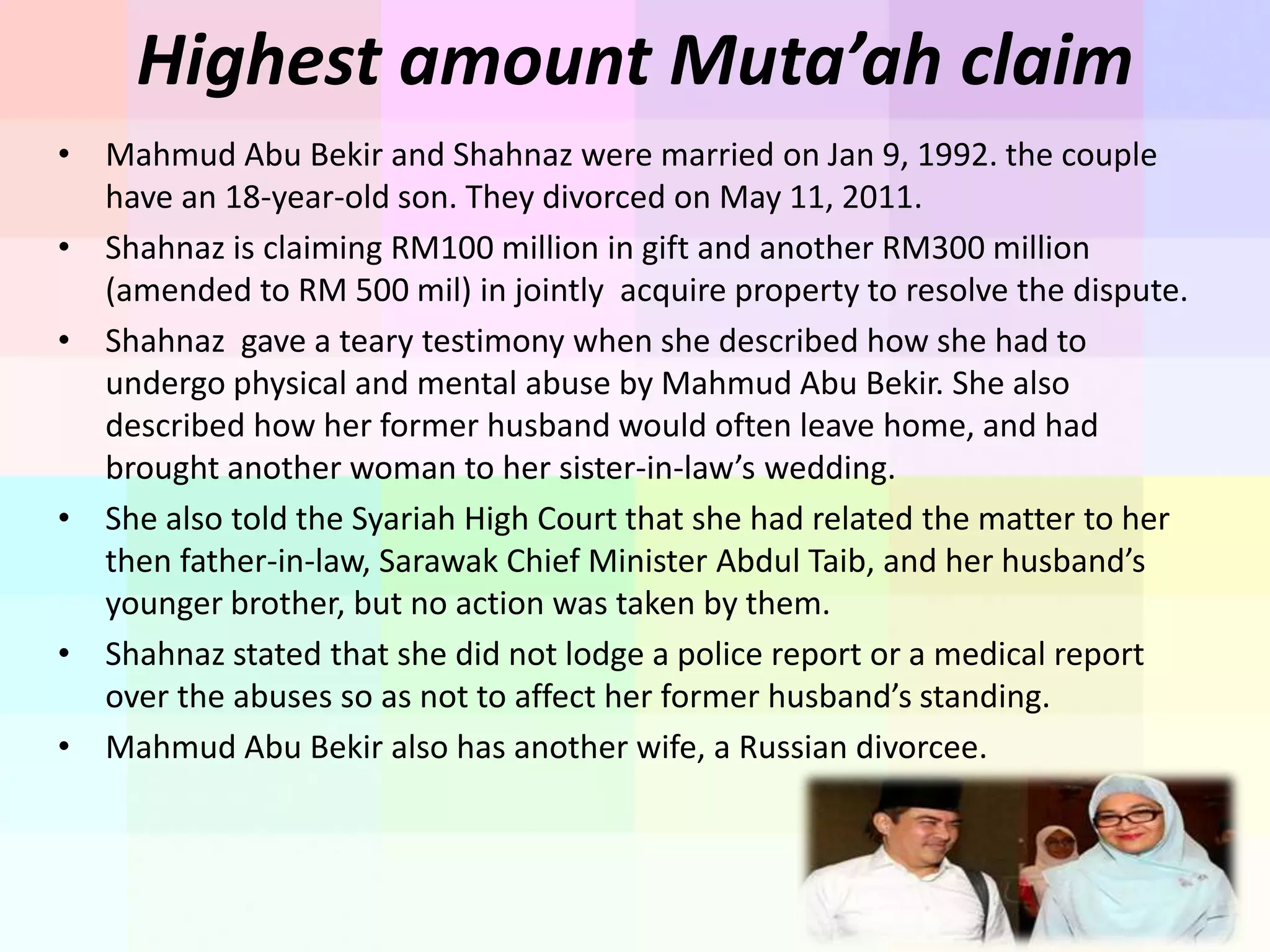 Mutaah consolatory or compensation | PPTX