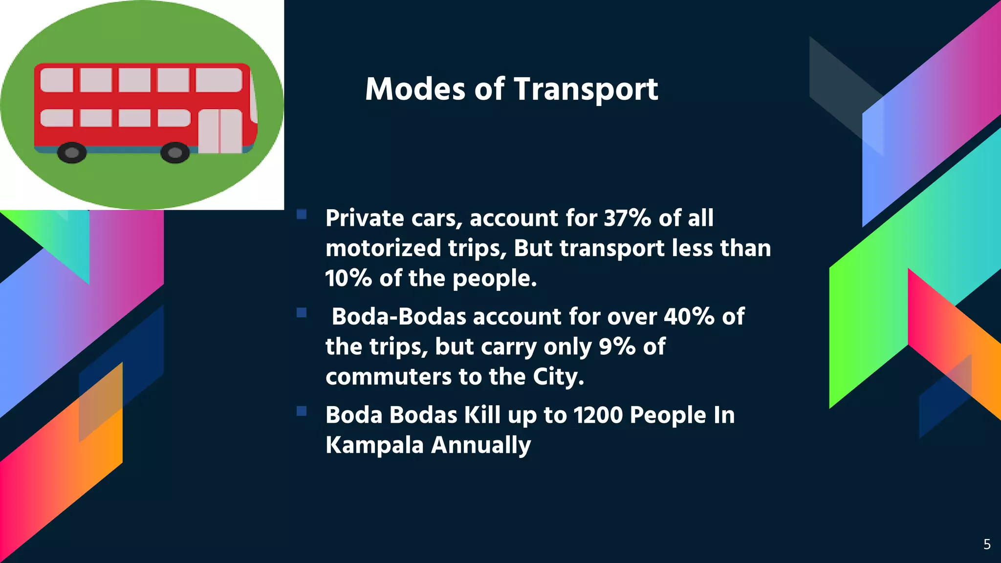 Urban Transport in Uganda | PDF