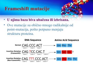 Mutacije | PPT