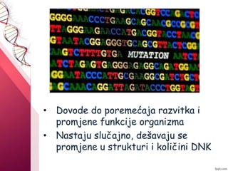 Mutacije | PPTX