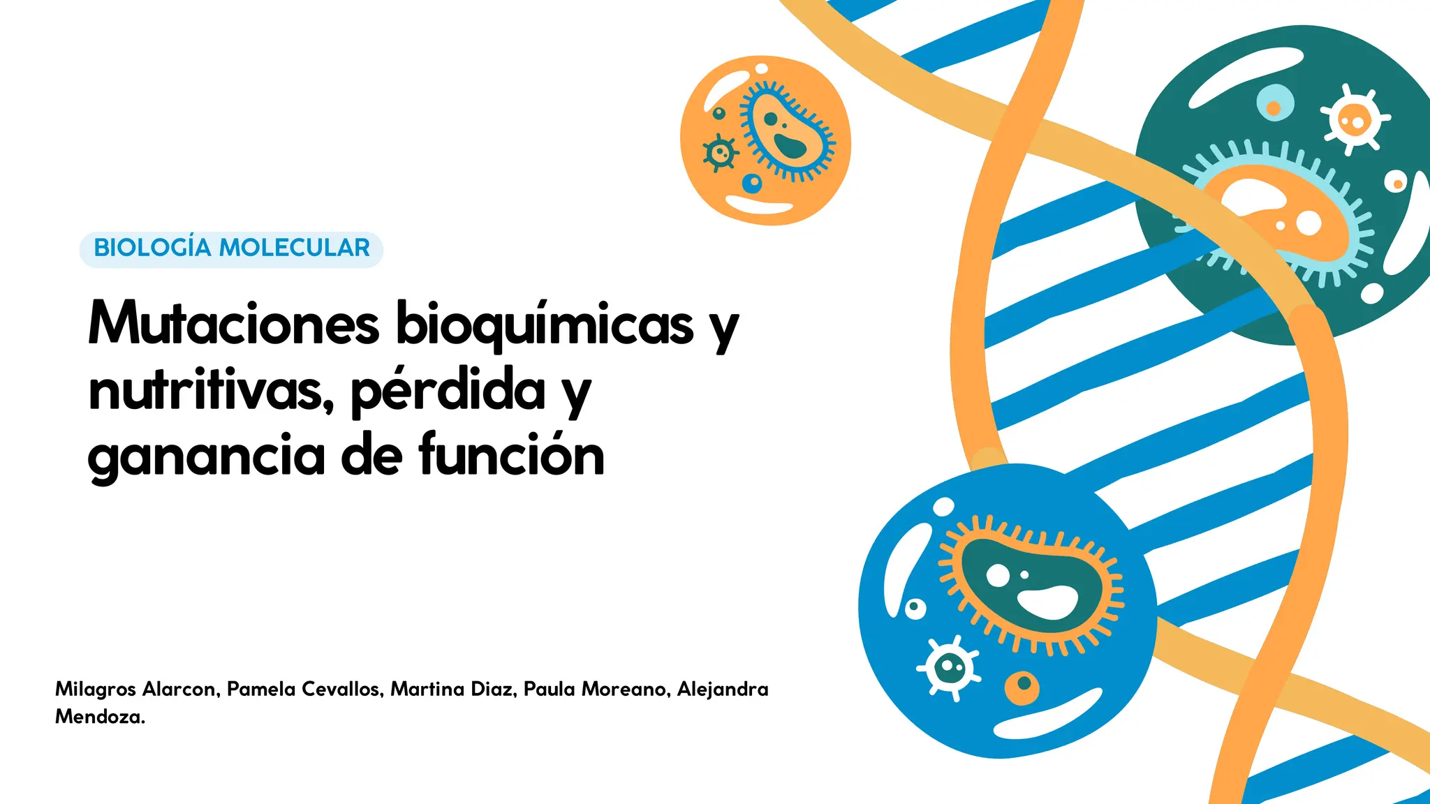 Mutaciones Bioquímicas Y Nutritivas Perdida De Función Y Ganancia De