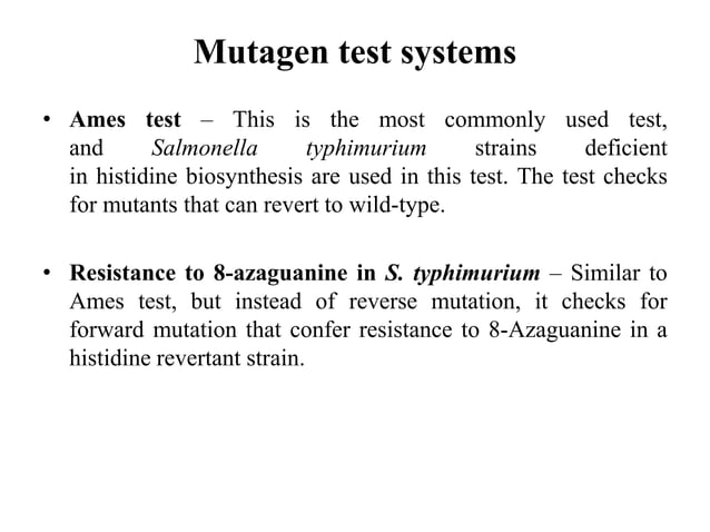 Mutagen | PPTX | Chemistry | Science