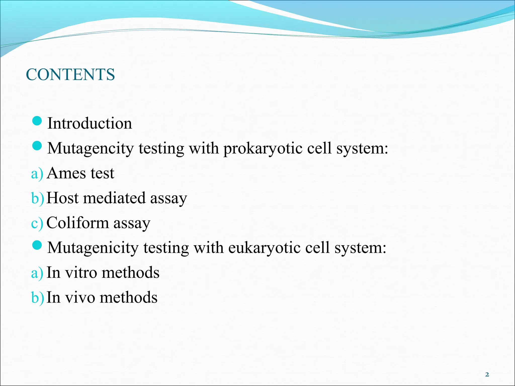 Mutagencity and its types ppt | PPT