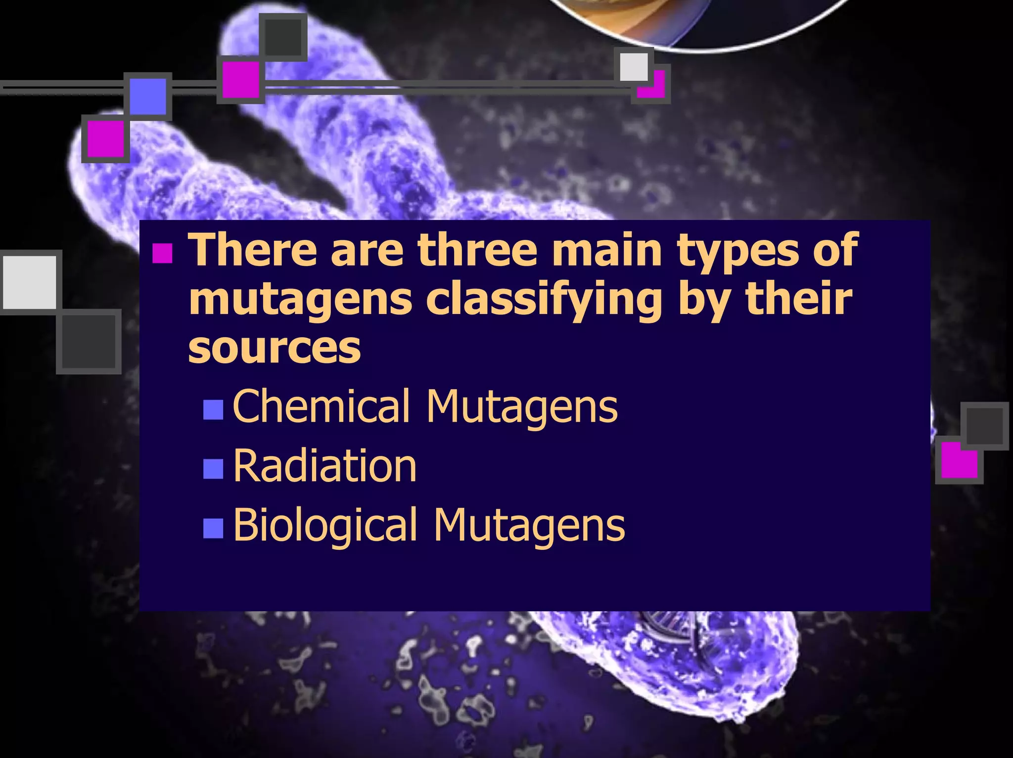 Mutagens and their actions | PDF