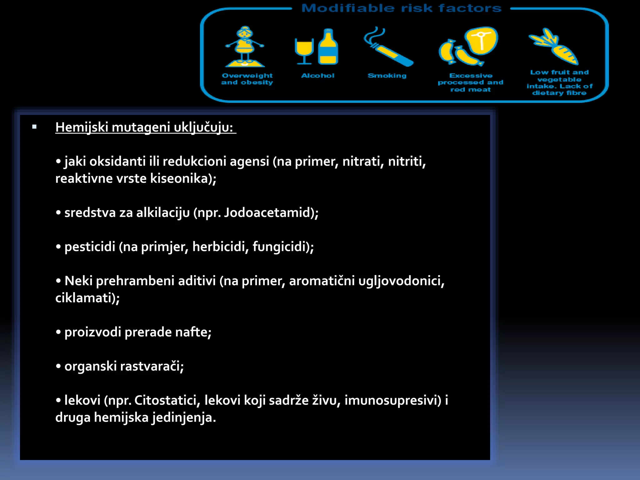 Mutageni faktori okoline | PPTX