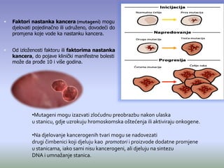 Mutageni faktori okoline | PPTX