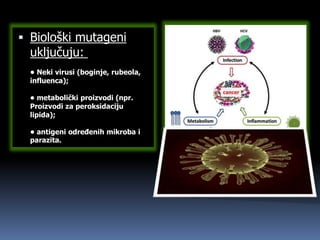Mutageni faktori okoline | PPTX
