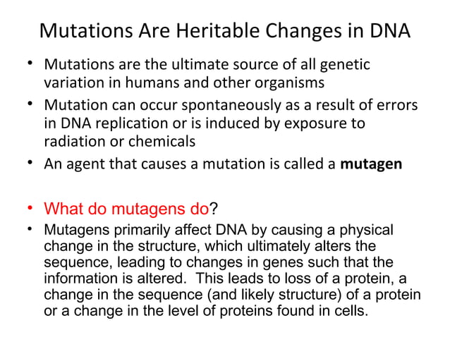 Mutagens and carcinogen | PPT