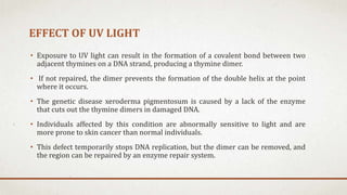 Mutagens in genetic disorder | PPTX
