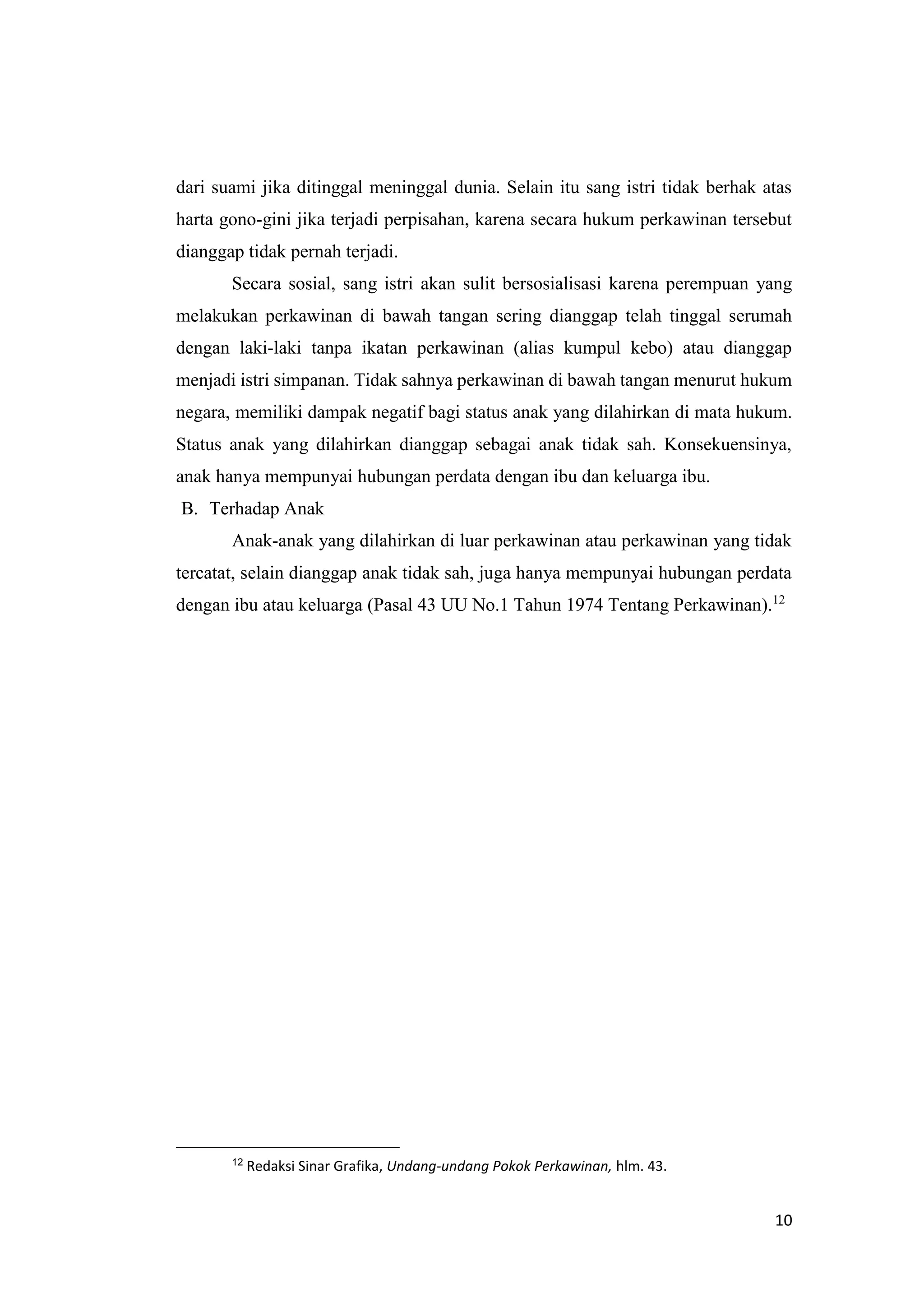 Nikah Mut'ah dan Nikah dibawah Tangan dalam perspektif masail fiqhiyah | PDF | Free Download