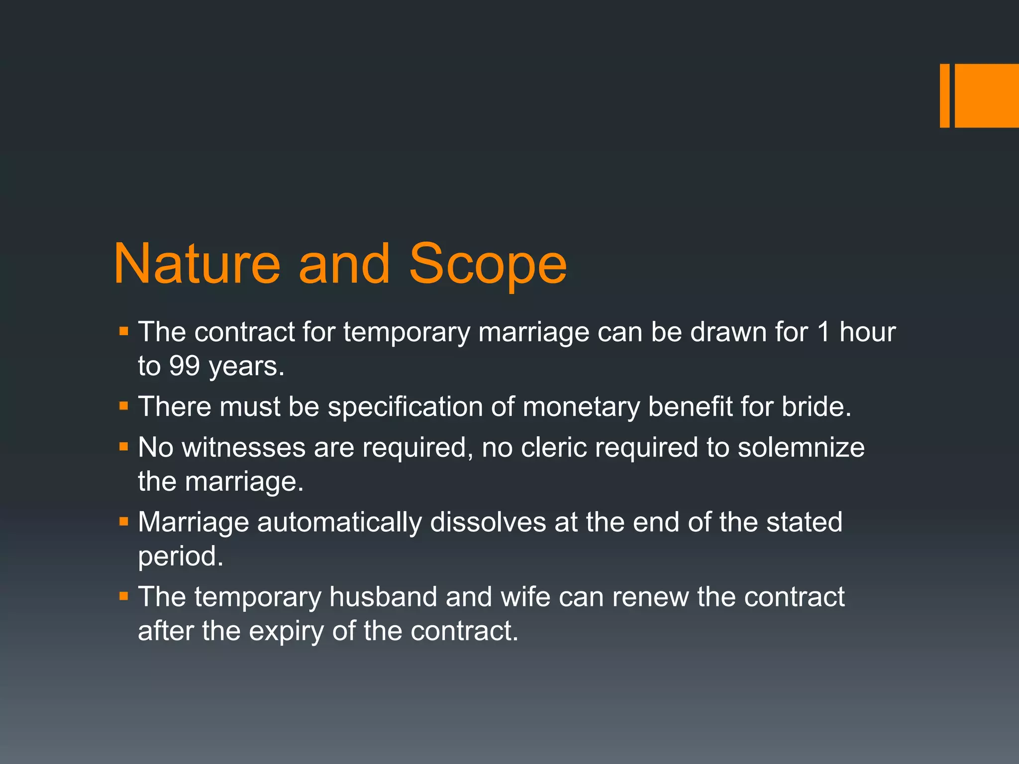 Muta marriage presentation | PPTX