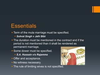 Muta marriage presentation | PPTX