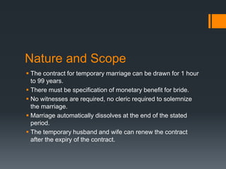 Muta marriage presentation | PPTX