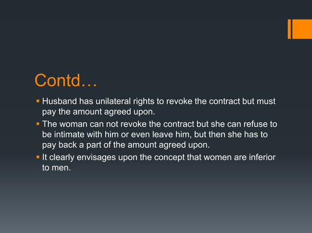 Muta marriage presentation | PPTX