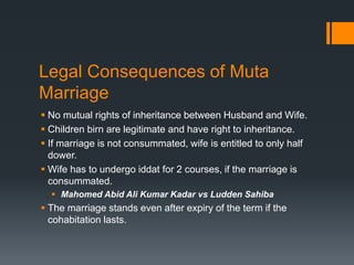 Muta marriage presentation | PPTX