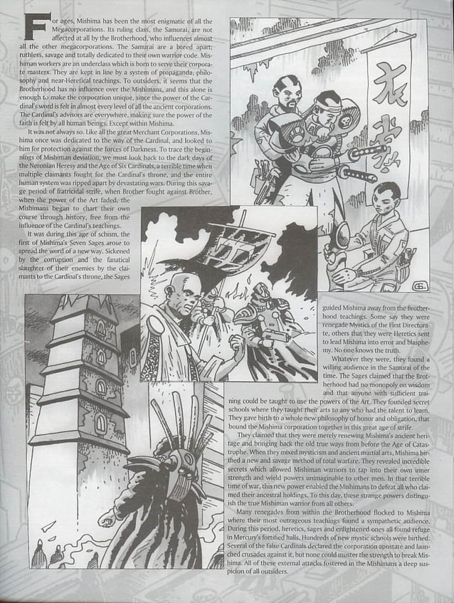 Mutant Chronicles RPG Mishima Sourcebook | PDF