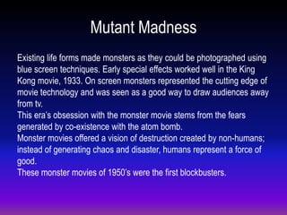 Mutant creatures and aliens | PPT