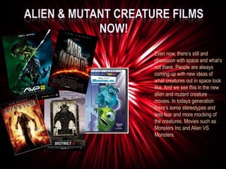 Mutant creatures and aliens | PPT