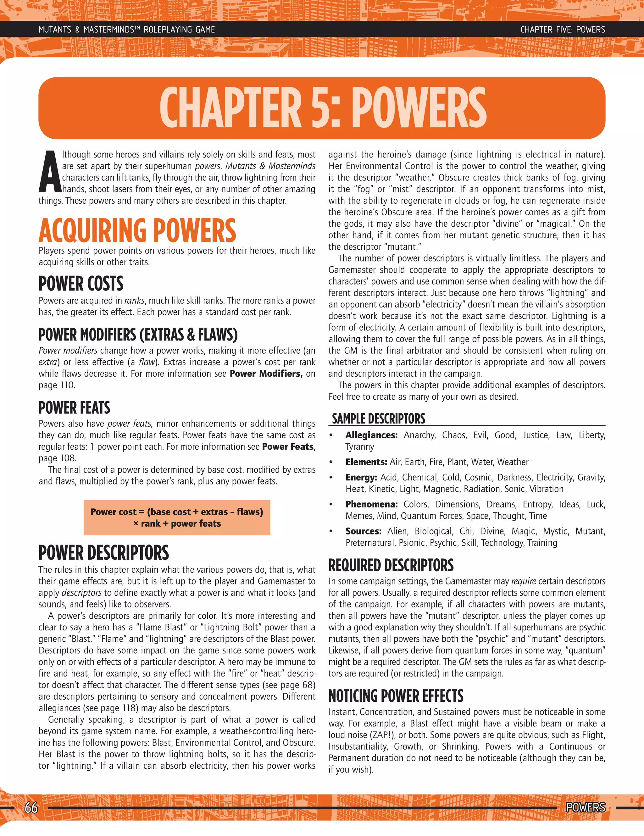 M&M - Core Rules | PDF