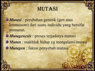 Mutasi | PPTX