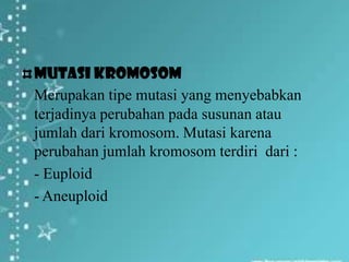 Mutasi | PPTX