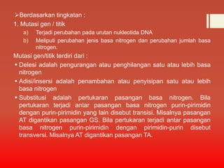 Mutasi | PPT