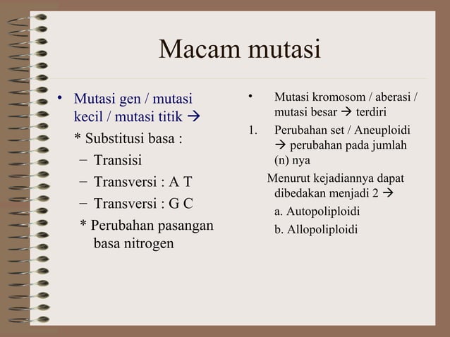 Mutasi | PPT
