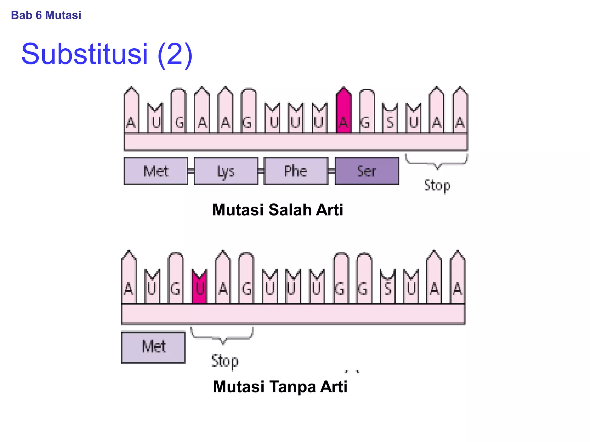 Materi mutasi kelas XII | PDF