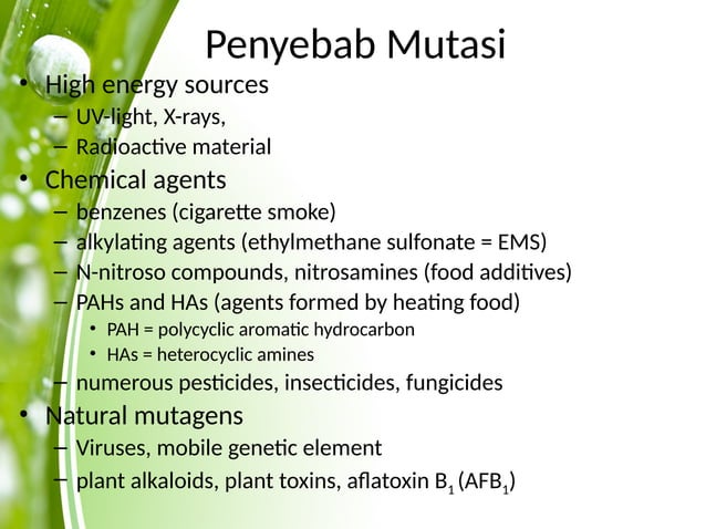 MUTASI DAN JENISNYA, INSERSI, DELESI .pptx