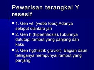 Mutasi gen & mutasi-kromosom | PPT