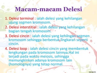 Mutasi gen | PPTX