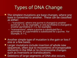 mutasi gen mutasi gen mutasi gen mutasi gen | PPT