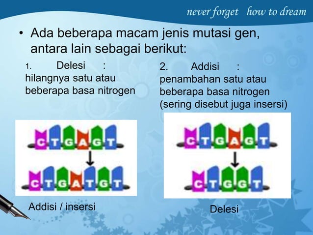 MUTASI GEN | PPTX
