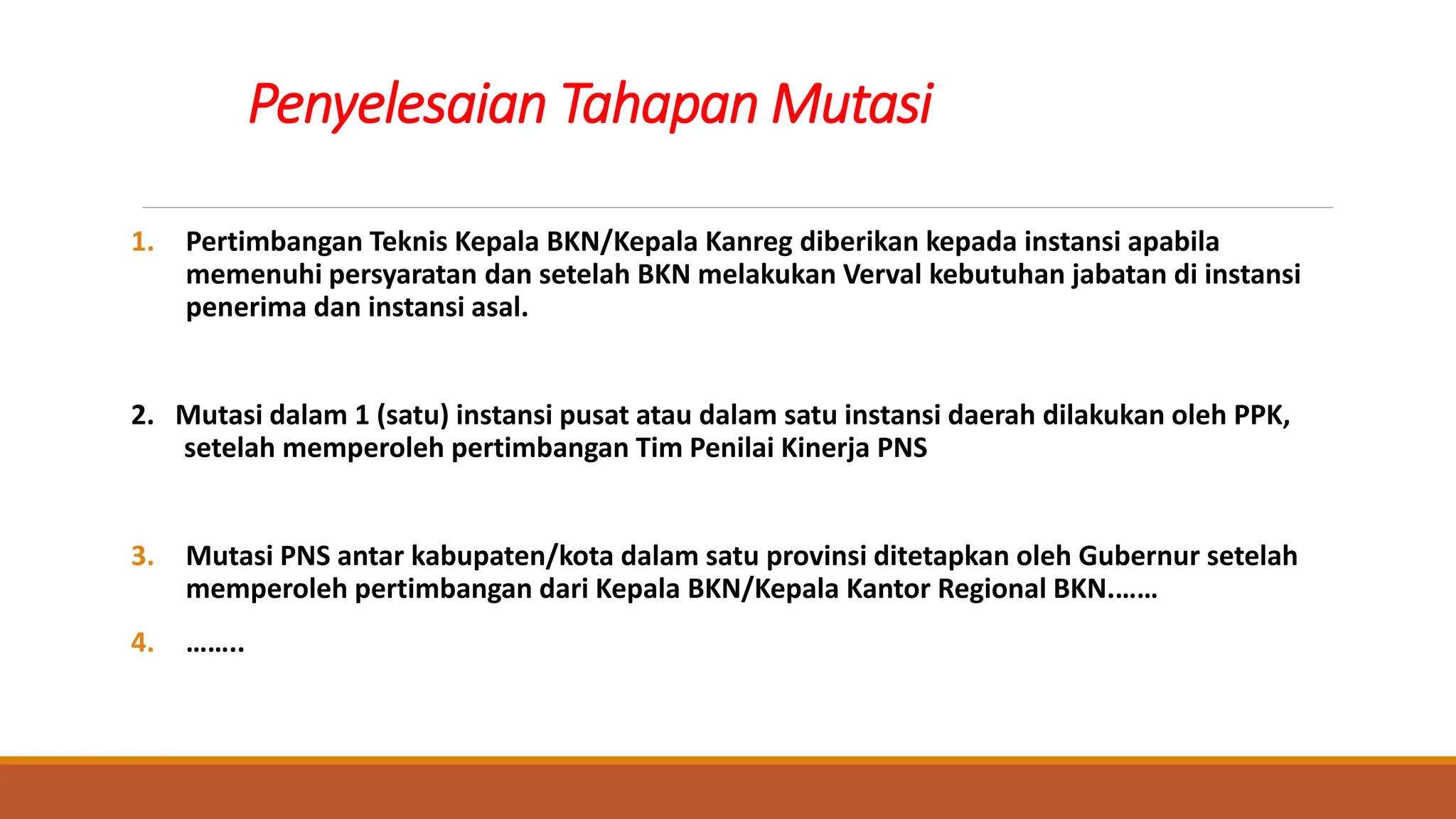 materi Mutasi Pegawai menurut peraturan pemerintah .pptx